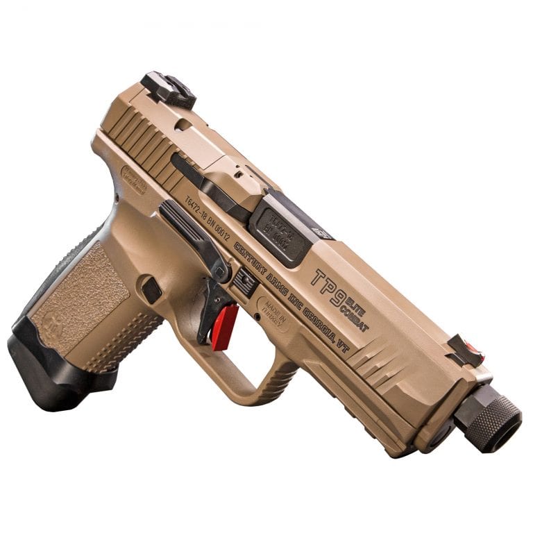 Buy Canik TP9 Elite Combat FDE 9mm Threaded Barrel - CANIK FIREARMS®