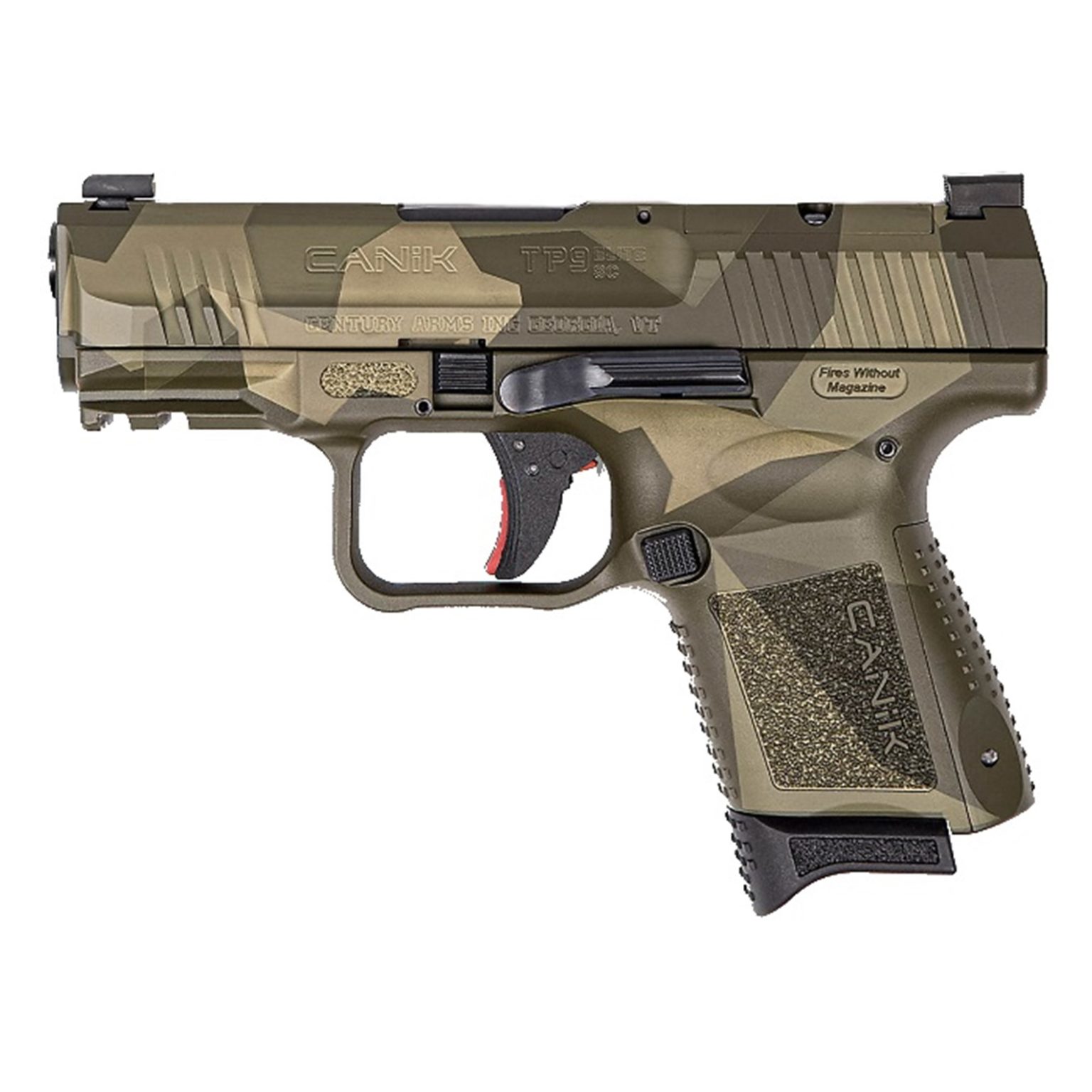 Canik TP9 Elite SC 9mm Splinter Green Camo - BUY CANIK FIREARMS